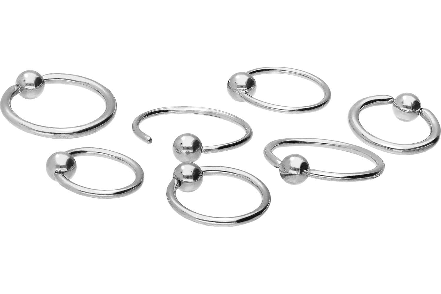 Titanium o-ring BALL - bendable | PIERCINGLINE